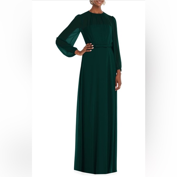 Dessy Collection | Dresses | Dessy Collection Long Sleeve Evening Gown ...
